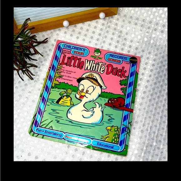 Peter Pan Records | Toys | Vintage Little White Duck Record | Poshmark